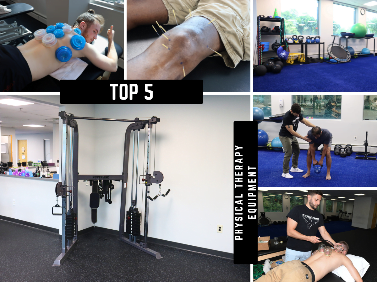 Top 5 Most Used Physical Therapy Equipment at Physiopros